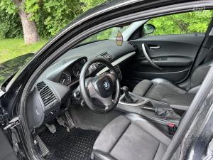 Black BMW 120 2005 in Kaunas, with an engine capacity of 2.00 L and mileage of 400 thousand km for 1250 €, photo 8 on AUTOMOTO.COM.LV