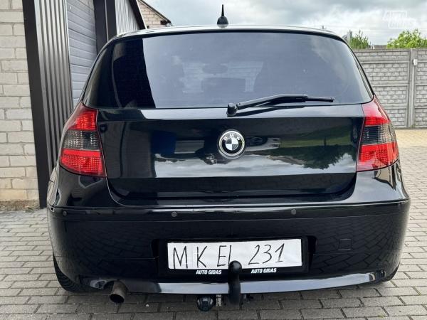 Black BMW 120 2005 in Kaunas, with an engine capacity of 2.00 L and mileage of 329 thousand km for 3850 €, photo 5 on AUTOMOTO.COM.LV