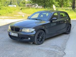 Melns BMW 120 2005 Rīga, ar dzinēja tilpumu 2.00 L un nobraukumu 338 tūkst. km par 2850 €, foto  vietnē AUTOMOTO.COM.LV