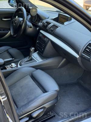 Melns BMW 120 2005 Rīga, ar dzinēja tilpumu 2.00 L un nobraukumu 338 tūkst. km par 2850 €, foto 7 vietnē AUTOMOTO.COM.LV