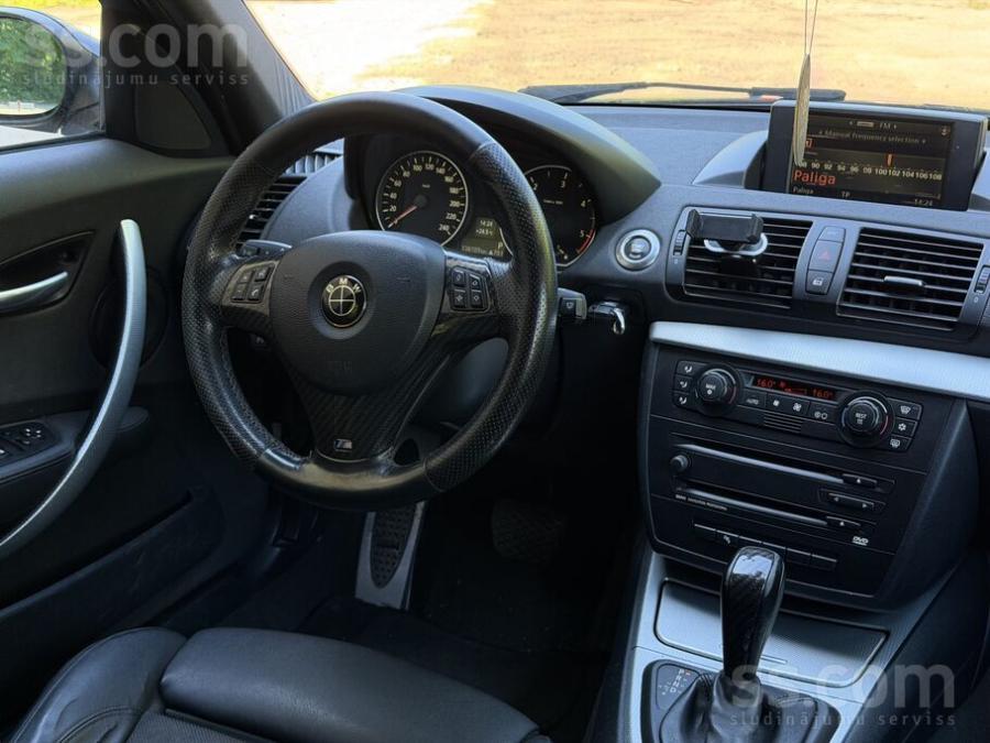 Melns BMW 120 2005 Rīga, ar dzinēja tilpumu 2.00 L un nobraukumu 338 tūkst. km par 2850 €, foto 9 vietnē AUTOMOTO.COM.LV
