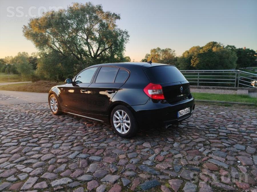 Melns BMW 120 2005 Liepāja, ar dzinēja tilpumu 2.00 L un nobraukumu 358 tūkst. km par 4000 €, foto 6 vietnē AUTOMOTO.COM.LV