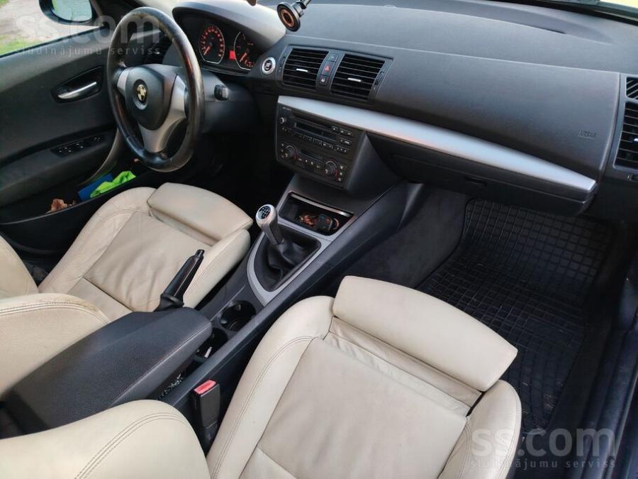 Melns BMW 120 2005 Liepāja, ar dzinēja tilpumu 2.00 L un nobraukumu 358 tūkst. km par 4000 €, foto 12 vietnē AUTOMOTO.COM.LV