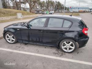 Black BMW 120 2005 in Tallinn, with an engine capacity of 2.00 L and mileage of 207 thousand km for 3500 €, photo 4 on AUTOMOTO.COM.LV