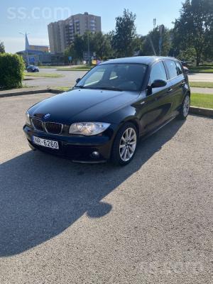 Black BMW 120 2005 in Riga, with an engine capacity of 2.00 L and mileage of 354 thousand km for 3500 €, photo  on AUTOMOTO.COM.LV