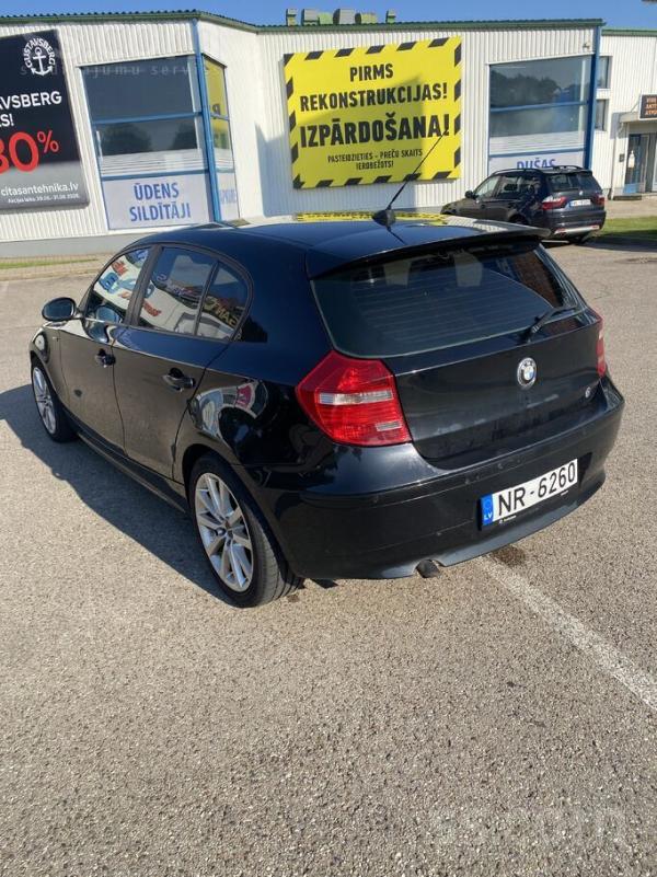 Melns BMW 120 2005 Rīga, ar dzinēja tilpumu 2.00 L un nobraukumu 354 tūkst. km par 3500 €, foto 3 vietnē AUTOMOTO.COM.LV