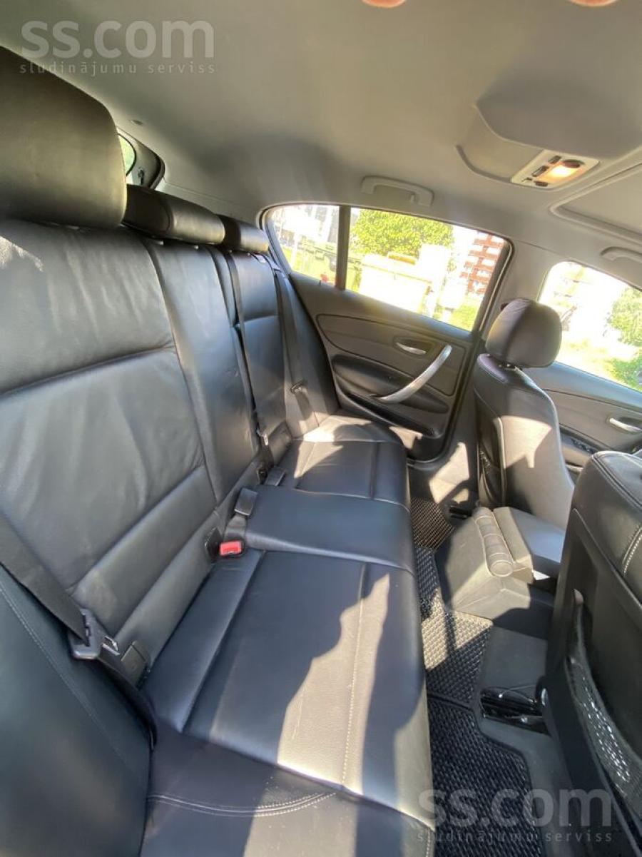 Melns BMW 120 2005 Rīga, ar dzinēja tilpumu 2.00 L un nobraukumu 354 tūkst. km par 3500 €, foto 12 vietnē AUTOMOTO.COM.LV