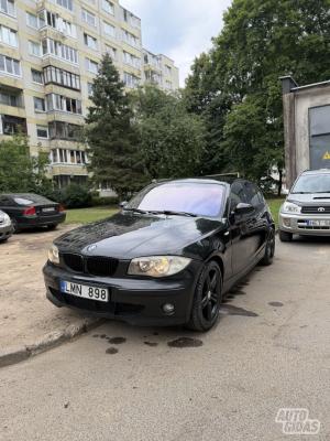 Black BMW 120 2005 in Vilnius, with an engine capacity of 2.00 L and mileage of 363 thousand km for 1900 €, photo  on AUTOMOTO.COM.LV