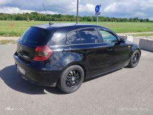 Melns BMW 120 2005 Kauņa, ar dzinēja tilpumu 2.00 L un nobraukumu 400 tūkst. km par 2700 €, foto 6 vietnē AUTOMOTO.COM.LV