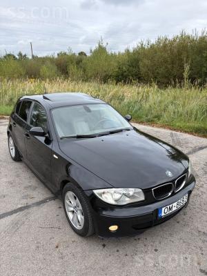 Black BMW 120 2005 in Jelgava, with an engine capacity of 2.00 L and mileage of 0 thousand km for 3150 €, photo  on AUTOMOTO.COM.LV