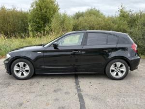 Black BMW 120 2005 in Jelgava, with an engine capacity of 2.00 L and mileage of 0 thousand km for 3150 €, photo 7 on AUTOMOTO.COM.LV