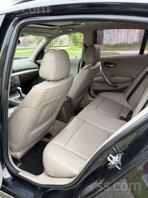 Black BMW 120 2005 in Jelgava, with an engine capacity of 2.00 L and mileage of 0 thousand km for 3150 €, photo 12 on AUTOMOTO.COM.LV