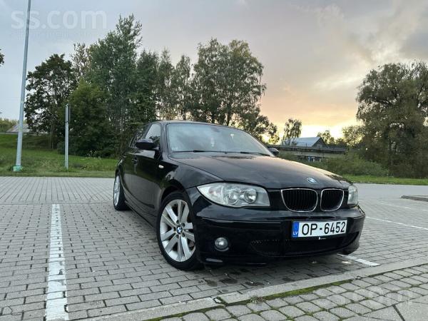 Black BMW 120 2005 in Rezekne, with an engine capacity of 2.00 L and mileage of 324 thousand km for 3000 €, photo 1 on AUTOMOTO.COM.LV