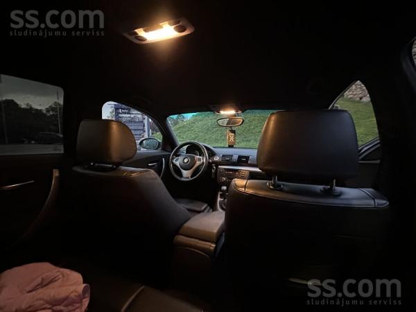 Black BMW 120 2005 in Rezekne, with an engine capacity of 2.00 L and mileage of 324 thousand km for 3000 €, photo 7 on AUTOMOTO.COM.LV