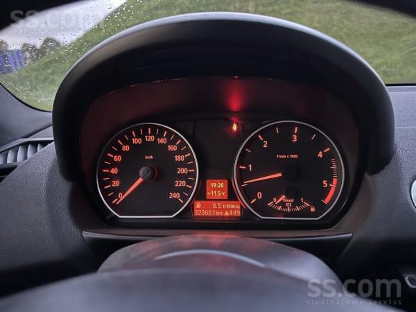 Black BMW 120 2005 in Rezekne, with an engine capacity of 2.00 L and mileage of 324 thousand km for 3000 €, photo 9 on AUTOMOTO.COM.LV