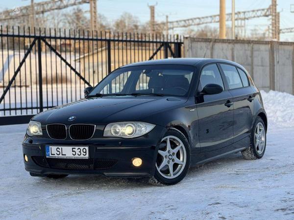 Melns BMW 120 2006 Viļņa, ar dzinēja tilpumu 2.00 L un nobraukumu 310 tūkst. km par 2850 €, foto 1 vietnē AUTOMOTO.COM.LV