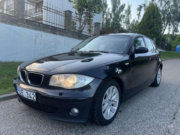 Melns BMW 120 2006 Viļņa, ar dzinēja tilpumu 2.00 L un nobraukumu 366 tūkst. km par 2300 €, foto 1 vietnē AUTOMOTO.COM.LV
