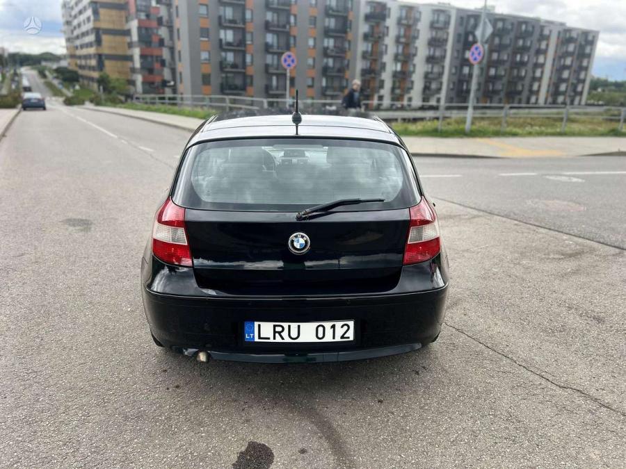 Черный БМВ 120 2006 в Вильнюс, объемом двигателя 2.00 л и пробегом 331 тыс. км за 3300 €, фото 7 на AUTOMOTO.COM.LV