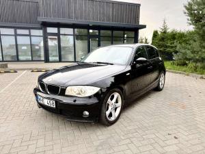 Black BMW 120 2006 in Klaipeda, with an engine capacity of 2.00 L and mileage of 367 thousand km for 2360 €, photo  on AUTOMOTO.COM.LV