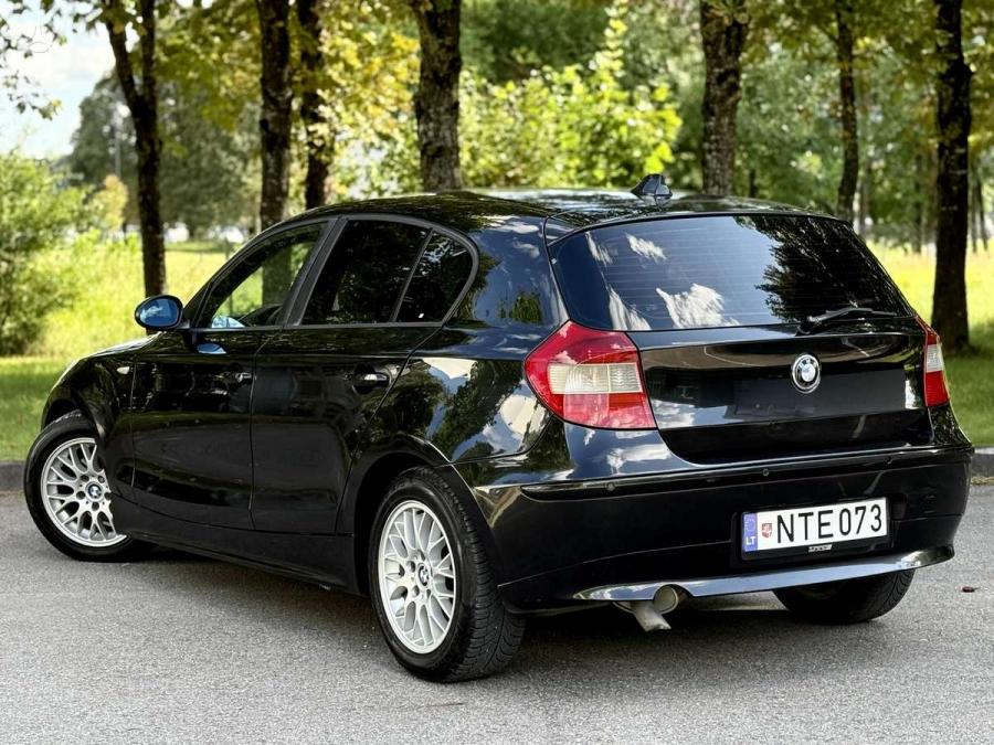 Melns BMW 120 2006 Kauņa, ar dzinēja tilpumu 2.00 L un nobraukumu 380 tūkst. km par 2250 €, foto 4 vietnē AUTOMOTO.COM.LV
