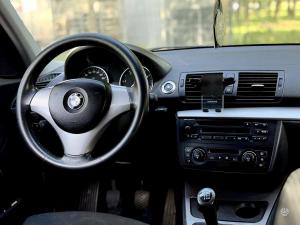 Melns BMW 120 2006 Kauņa, ar dzinēja tilpumu 2.00 L un nobraukumu 380 tūkst. km par 2250 €, foto 9 vietnē AUTOMOTO.COM.LV