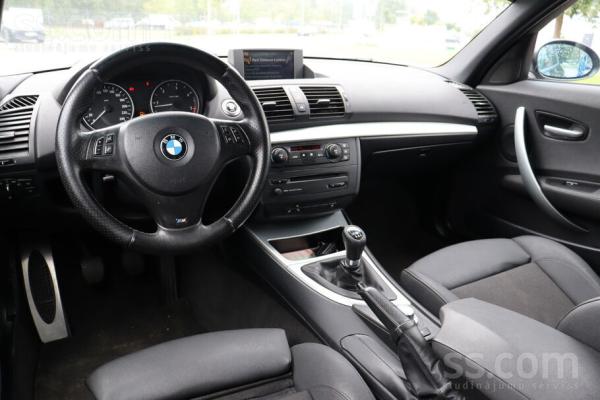 Black BMW 120 2006 in Riga, with an engine capacity of 2.00 L and mileage of 332 thousand km for 4990 €, photo 7 on AUTOMOTO.COM.LV