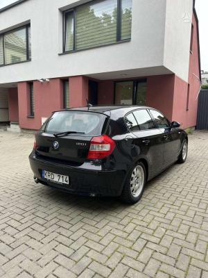 Black BMW 120 2006 in Kaunas, with an engine capacity of 2.00 L and mileage of 185 thousand km for 2000 €, photo 8 on AUTOMOTO.COM.LV