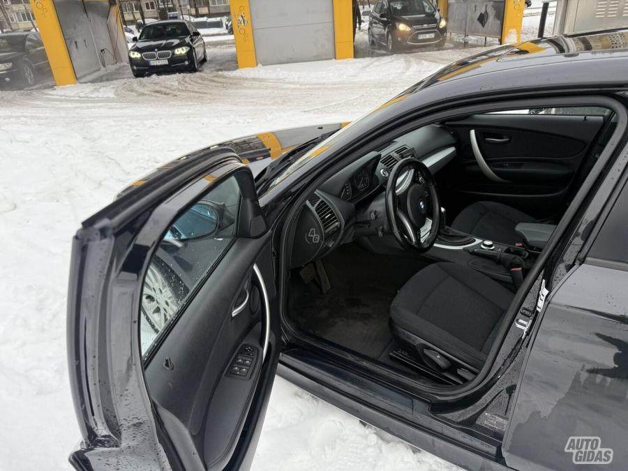 Melns BMW 120 2007 Kauņa, ar dzinēja tilpumu 2.00 L un nobraukumu 309 tūkst. km par 4000 €, foto 9 vietnē AUTOMOTO.COM.LV