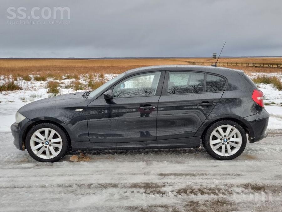 Melns BMW 120 2007 Liepāja, ar dzinēja tilpumu 2.00 L un nobraukumu 270 tūkst. km par 3200 €, foto 5 vietnē AUTOMOTO.COM.LV