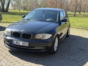 Black BMW 120 2007 in Panevezys, with an engine capacity of 2.00 L and mileage of 330 thousand km for 2500 €, photo  on AUTOMOTO.COM.LV