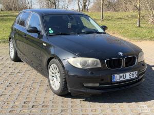 Black BMW 120 2007 in Panevezys, with an engine capacity of 2.00 L and mileage of 330 thousand km for 2500 €, photo 3 on AUTOMOTO.COM.LV