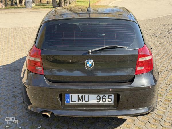 Black BMW 120 2007 in Panevezys, with an engine capacity of 2.00 L and mileage of 330 thousand km for 2500 €, photo 5 on AUTOMOTO.COM.LV
