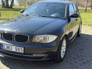 Black BMW 120 2007 in Panevezys, with an engine capacity of 2.00 L and mileage of 330 thousand km for 2500 €, photo 15 on AUTOMOTO.COM.LV