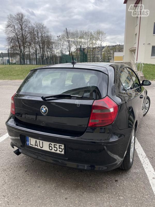 Melns BMW 120 2007 Alīta, ar dzinēja tilpumu 2.00 L un nobraukumu 300 tūkst. km par 2300 €, foto 6 vietnē AUTOMOTO.COM.LV