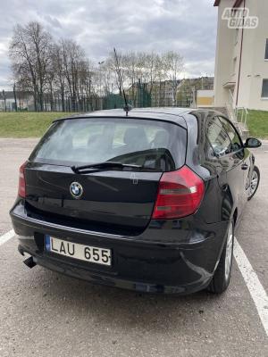 Black BMW 120 2007 in Alytus, with an engine capacity of 2.00 L and mileage of 300 thousand km for 2300 €, photo 7 on AUTOMOTO.COM.LV