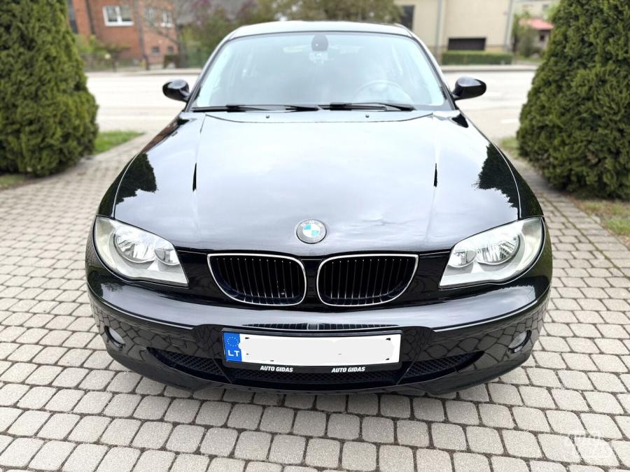 Black BMW 120 2007 in Kaunas, with an engine capacity of 2.00 L and mileage of 189 thousand km for 4500 €, photo 8 on AUTOMOTO.COM.LV