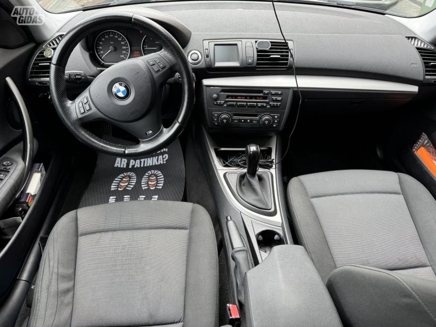Black BMW 120 2007 in Kaunas, with an engine capacity of 2.00 L and mileage of 189 thousand km for 4500 €, photo 16 on AUTOMOTO.COM.LV