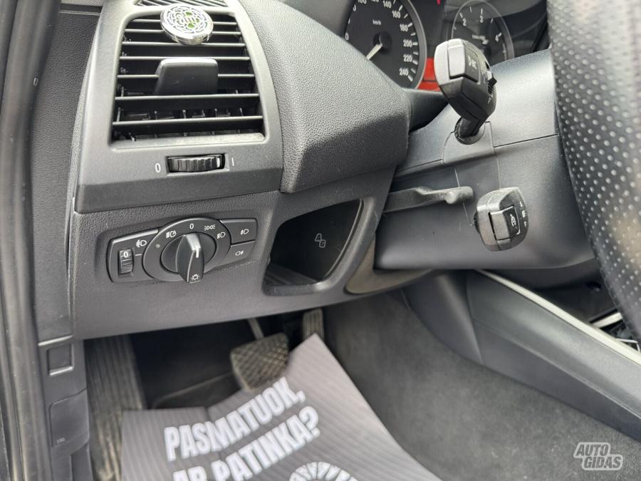 Black BMW 120 2007 in Kaunas, with an engine capacity of 2.00 L and mileage of 189 thousand km for 4500 €, photo 17 on AUTOMOTO.COM.LV