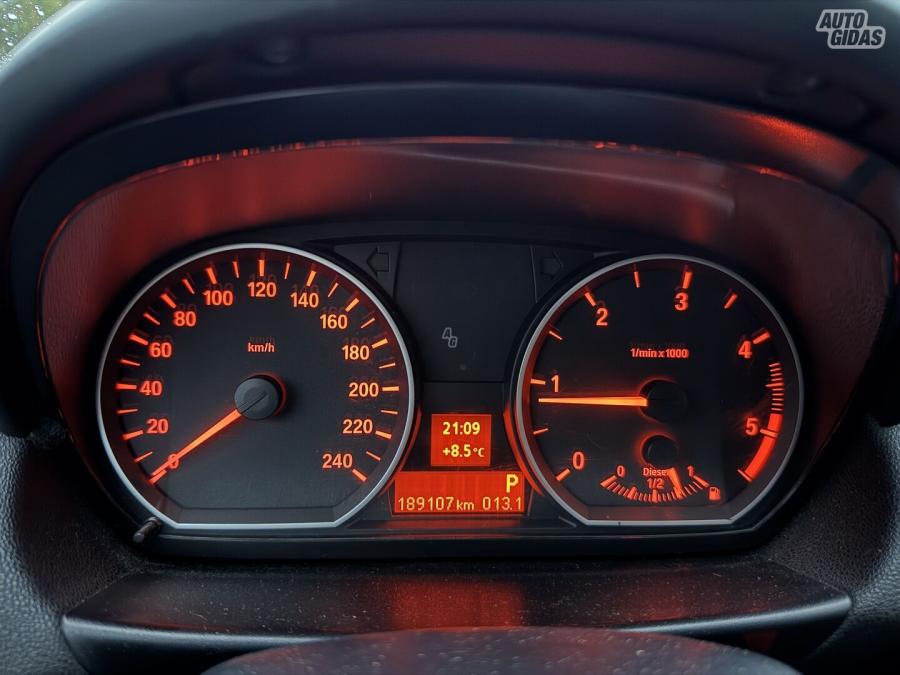Black BMW 120 2007 in Kaunas, with an engine capacity of 2.00 L and mileage of 189 thousand km for 4500 €, photo 25 on AUTOMOTO.COM.LV
