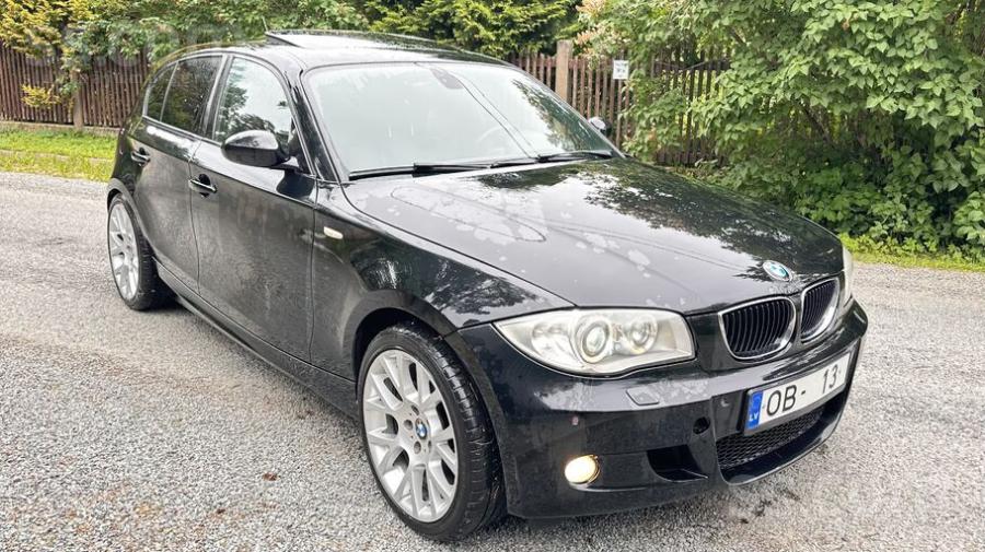 Melns BMW 120 2007 Rīga, ar dzinēja tilpumu 2.00 L un nobraukumu 325 tūkst. km par 4300 €, foto 4 vietnē AUTOMOTO.COM.LV