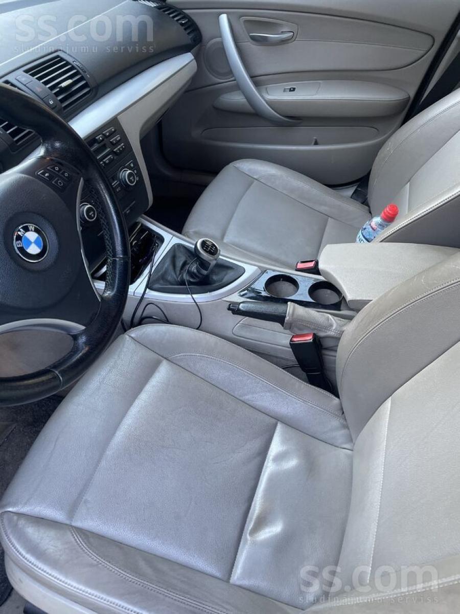 Melns BMW 120 2007 Liepāja, ar dzinēja tilpumu 2.00 L un nobraukumu 0 tūkst. km par 4000 €, foto 6 vietnē AUTOMOTO.COM.LV