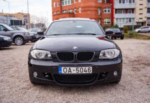 Black BMW 120 2007 in Riga, with an engine capacity of 2.00 L and mileage of 274 thousand km for 5500 €, photo 10 on AUTOMOTO.COM.LV