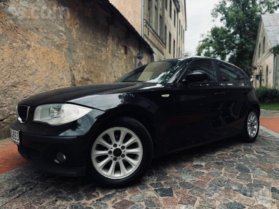 Melns BMW 120 2007 Cēsis, ar dzinēja tilpumu 2.00 L un nobraukumu 0 tūkst. km par 1590 €, foto 5 vietnē AUTOMOTO.COM.LV