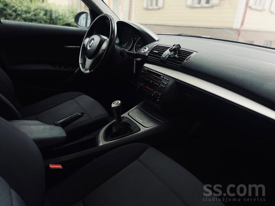 Melns BMW 120 2007 Cēsis, ar dzinēja tilpumu 2.00 L un nobraukumu 0 tūkst. km par 1590 €, foto 14 vietnē AUTOMOTO.COM.LV