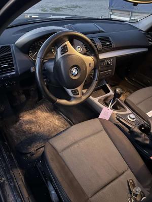 Black BMW 120 2007 in Prienai, with an engine capacity of 2.00 L and mileage of 403 thousand km for 1700 €, photo 8 on AUTOMOTO.COM.LV