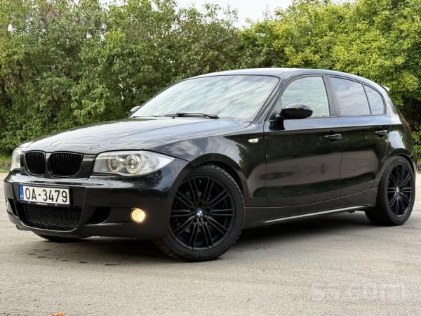 Black BMW 120 2007 in Ogre, with an engine capacity of 2.00 L and mileage of 235 thousand km for 2950 €, photo 3 on AUTOMOTO.COM.LV
