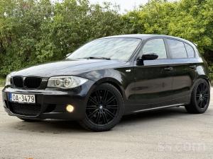 Black BMW 120 2007 in Ogre, with an engine capacity of 2.00 L and mileage of 235 thousand km for 2950 €, photo 3 on AUTOMOTO.COM.LV