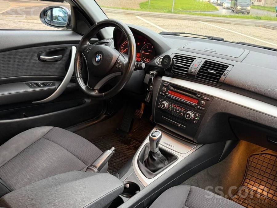Melns BMW 120 2007 Rīga, ar dzinēja tilpumu 2.00 L un nobraukumu 280 tūkst. km par 4200 €, foto 7 vietnē AUTOMOTO.COM.LV