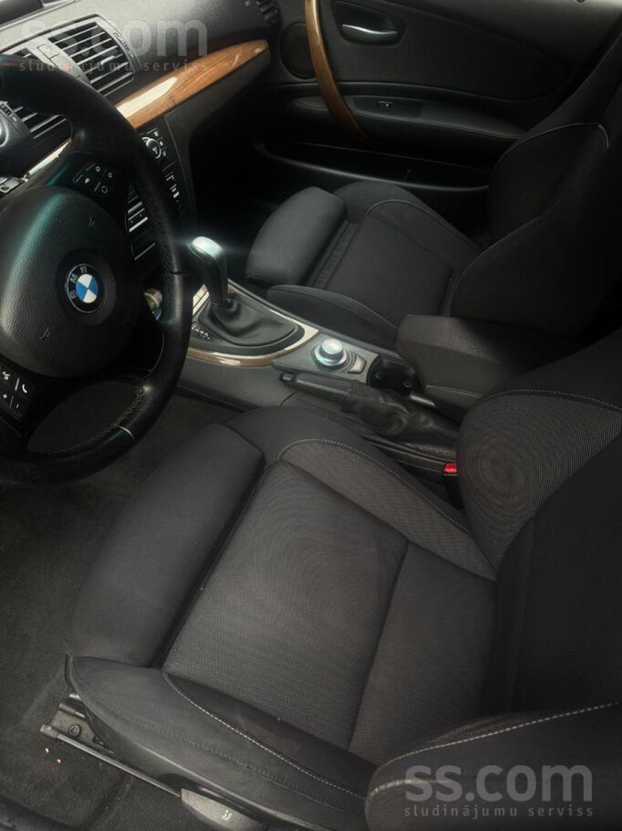 Melns BMW 120 2008 Rīga, ar dzinēja tilpumu 2.00 L un nobraukumu 308 tūkst. km par 3450 €, foto 9 vietnē AUTOMOTO.COM.LV