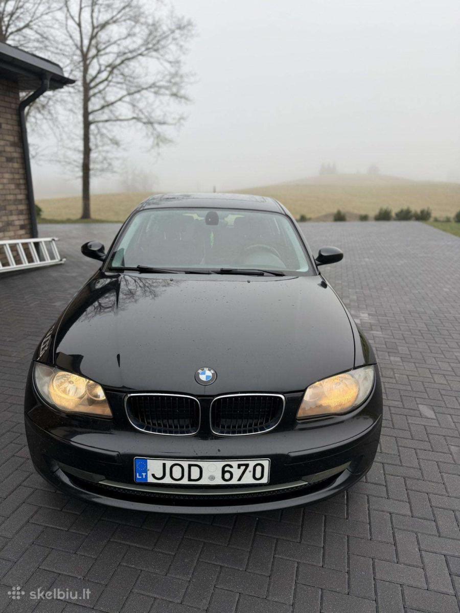 Melns BMW 120 2008 Šilalė, ar dzinēja tilpumu 2.00 L un nobraukumu 310 tūkst. km par 3400 €, foto 2 vietnē AUTOMOTO.COM.LV